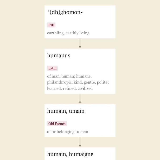 humanity | Etymology of humanity by etymonline